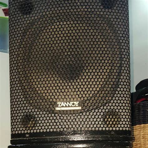 Tanoy Speakers X 2 12 Audio Soundbars Speakers And Amplifiers On