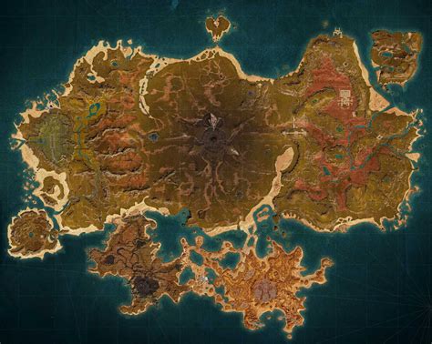 Conan Exiles Isle Of Siptah Interactive Map