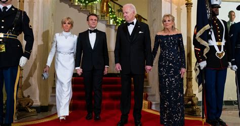 At The State Dinner Jill Biden Revives The Oscar De La Renta Tradition
