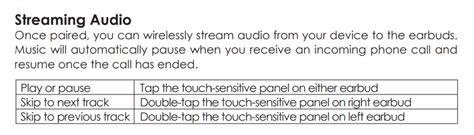 Aukey EP T25 Manual Pairing Charging Instructions