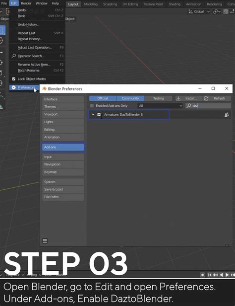 Daz To Blender Bridge Daz D