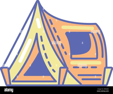 Camping Tent Icon Stock Vector Image And Art Alamy