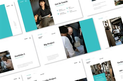 Resume Powerpoint Presentation Template Masterbundles