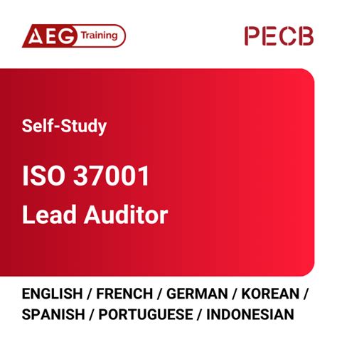 Iso 37001 Lead Auditor Training Exam And Certification