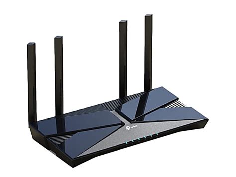 Tp Link Archer Ax Port Wi Fi Gbps Wireless Router Black Office Depot