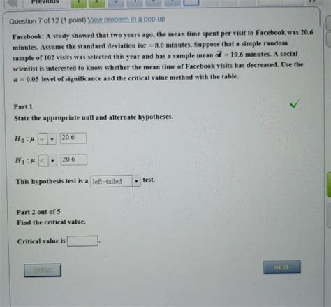 Solved Previous Question Of Point View Problem In A Chegg