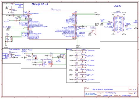 Schematics I Designed An Atmega32u4 Circuit Will It Work