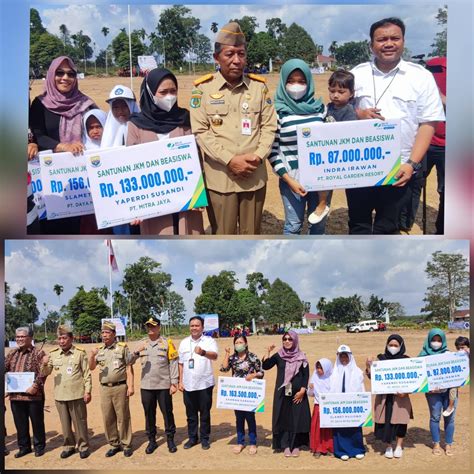 Peringati Bulan K3 Bpjs Ketenagakerjaan Salurkan Santunan Di Geragai