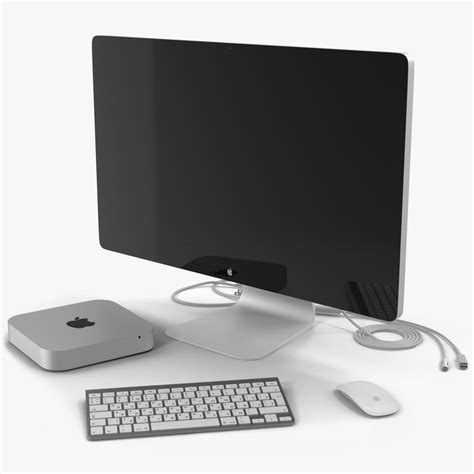 Mac Mini Modeled Apple Keyboard Max