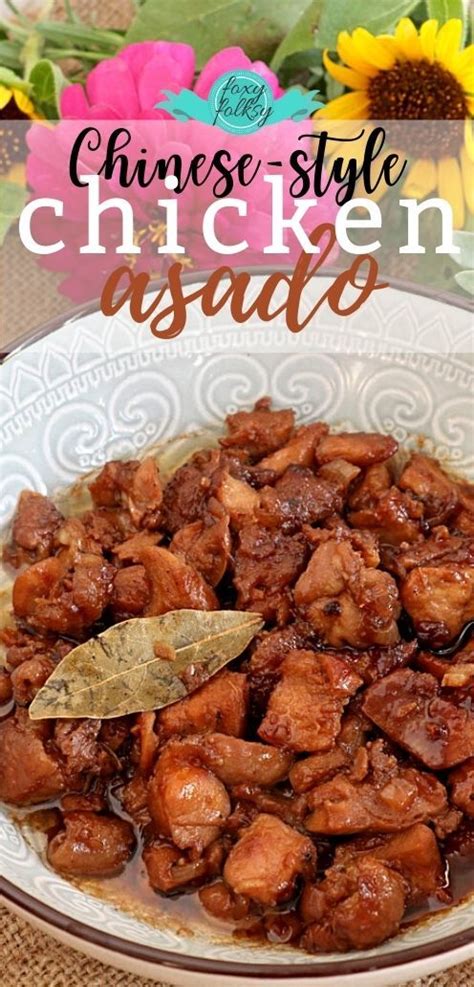 Filipino Chicken Asado Recipe