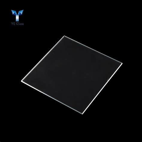 Tempered Square Clear Glass Lamp Shades China Toughed Lamp Glass And