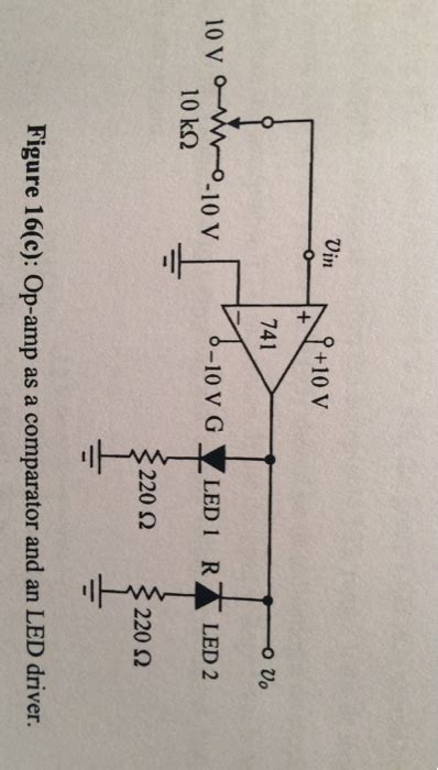 Solved Prelab Op Comparator Chegg Com