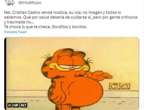Cristian Castro Se Quitó La Ropa Y Le Llovieron Los Memes Infobae