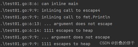 Golang——内存逃逸机制go Gcflag Csdn博客