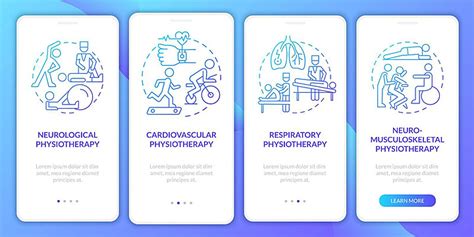 Neuro Musculoskeletal Physiotherapy Gradient Purple Concept Icon Symbol