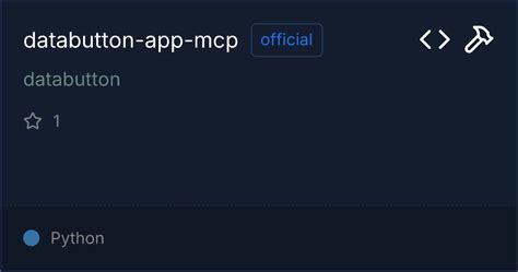 Databutton App Mcp Glama