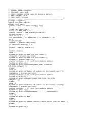 Lab5 Java AUTHOR Kamdin Stephens FILENAME Lab5 Java