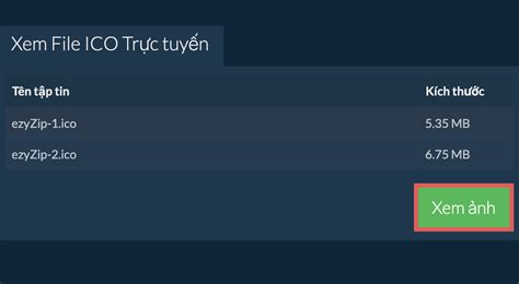 Trình Xem Ảnh Trực Tuyến Ico Xem Trước File Ico Ezyzip