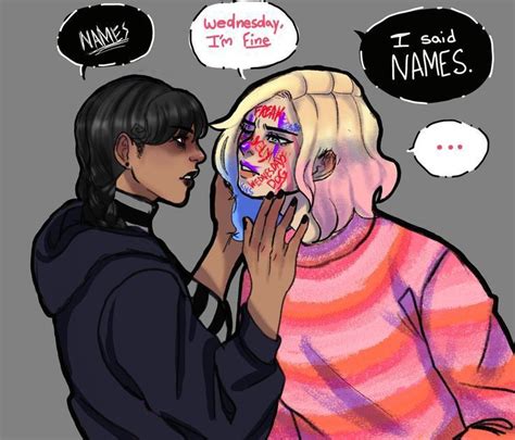 Wednesday X Enid Fanart