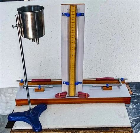 Av Wooden Viscosity Apparatus Capillary Flow Method For Laboratory Packaging Type Corrugated