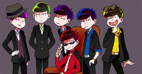 おそ松さん マフィア松 アウーキのイラスト Pixiv