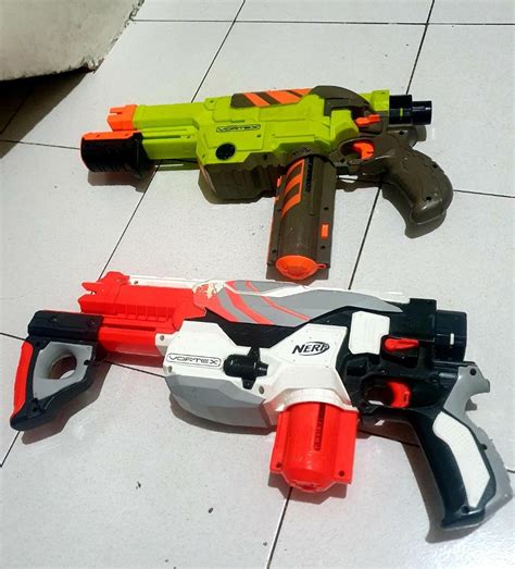 Nerf Vortex Lumitron And Pyragon Hobbies And Toys Toys And Games On Carousell