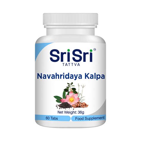 Navahridaya Kalpa 60 tablets of 500 mg.