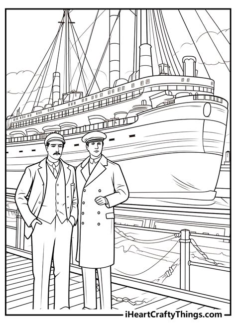 30 Titanic Coloring Pages 100 Free To Download And Print