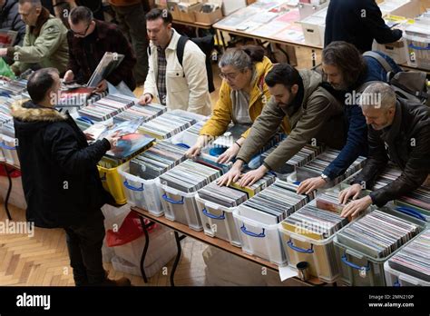 Vinyl Record Collectors Attend London S Biggest Record Fair At RHS