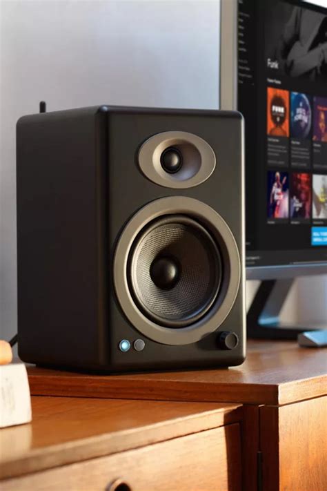 Audioengine A5 Bluetooth Wireless Powered Bookshelf Speakers Urban