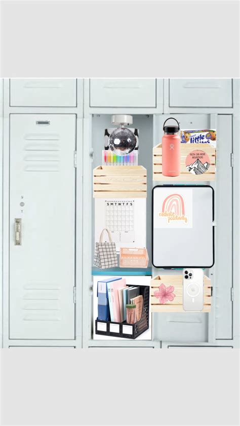Middle School Lockers Middle School Life Fits For School Cute Locker