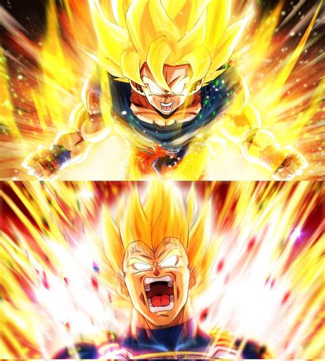 Rénaldo on Twitter Awesome SSJ Goku and Vegeta Loading screen HQ Via
