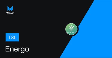 Energo Market Data And Trends Messari