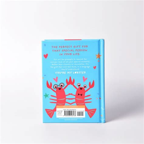 You Re My Lobster Book Moonpig