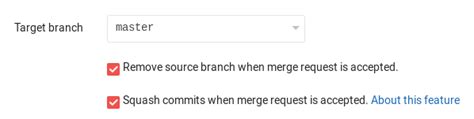 Git Gitlab History Of Commits Are Available After Merge Request