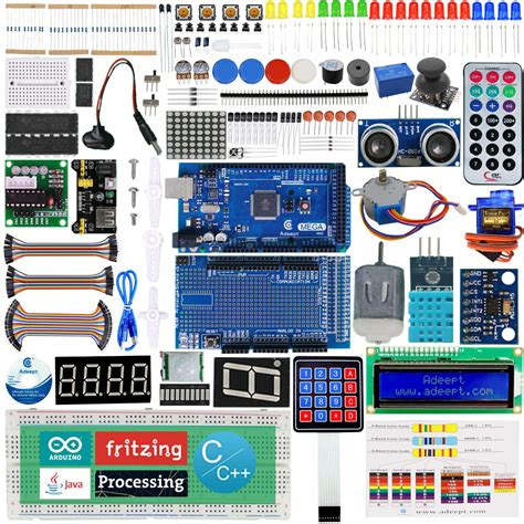 Adeept Ultimate Starter Kit Compatible With Arduino Mega Lcd