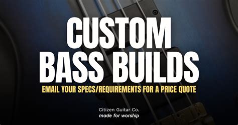 Custom Bass Guitar