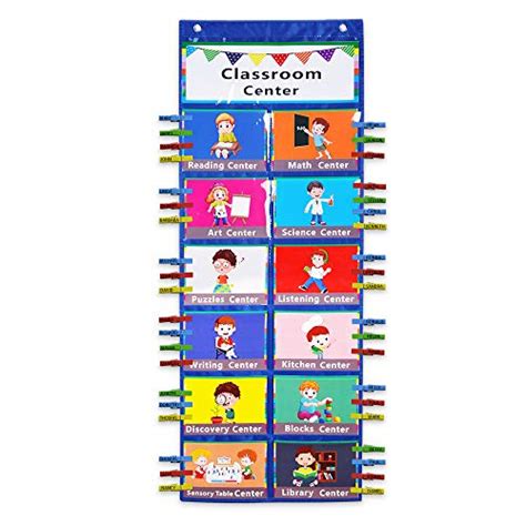 Classroom Center Pocket Chartclassroom Management Pocket Chart