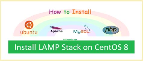 How To Install Lamp Stack On Centos And Rhel 8 Tecadmin