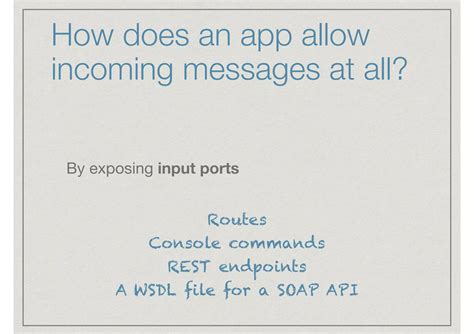 Hexagonal Architecture Message Oriented Software Design Ppt
