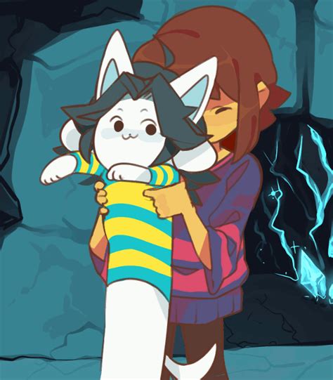 Frisk Temmie Undertale персонажи Undertale гиф анимация