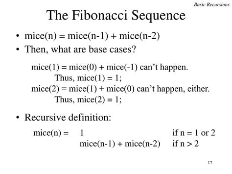 Ppt Understanding Basic Recursions Examples And Box Method Powerpoint