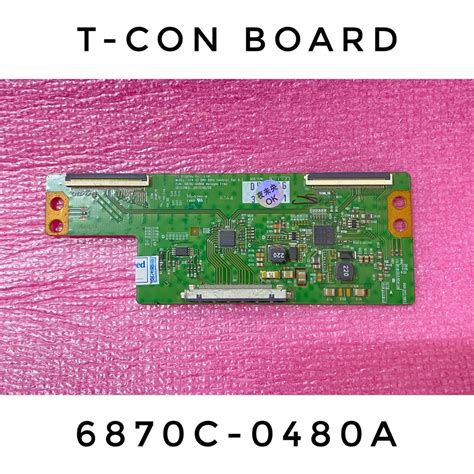 🔥used🔥 Original Samsung Sharp Lg Philips T Con Board With Cable Tcon Board With Cable 6870c