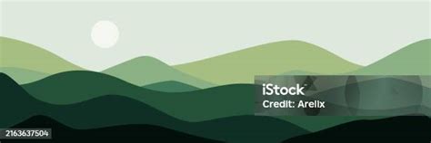 추상 자연 풍경 배경 벽지 산 달 태양 하늘 현대 벽지 예술 인쇄 장식 장식 현대 수평 포스터 벡터 일러스트 레이 션 0명에 대한 스톡 벡터 아트 및 기타 이미지 Istock