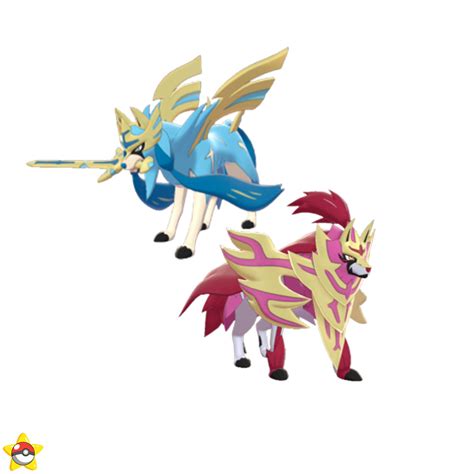 Shiny Zacian And Zamazenta Pokestar