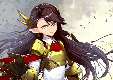 Anime Girls Yellow Eyes