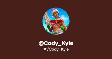 Cody Kyle Twitter Instagram Tiktok Linktree