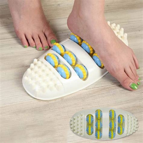 Buy Oval Roller Foot Massager Acupoint Device Wheel