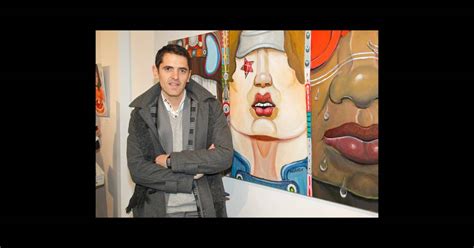 Nicolas Laugero Lasserre Lors Du Vernissage De La Galerie Caplain Matignon à Paris Le 21 Octobre