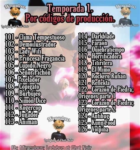 Arriba 91 Foto Nombres De Los Capitulos De Ladybug Temporada 5 El último